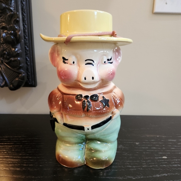 Art | 195s Sheriff Pig Rrpco Robinson Ransbottom Collector Cookie Jar ...